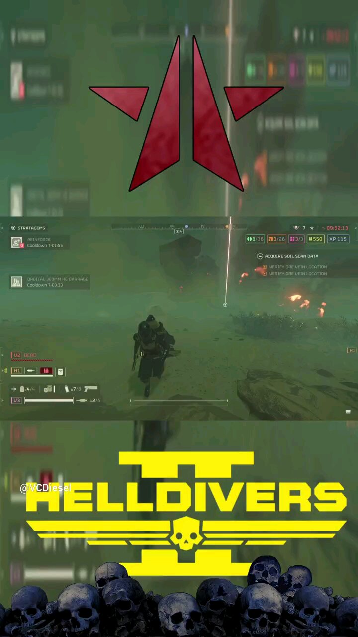 Magnetic Gunship Glitch WATCH OUT! HELLDIVERS 2