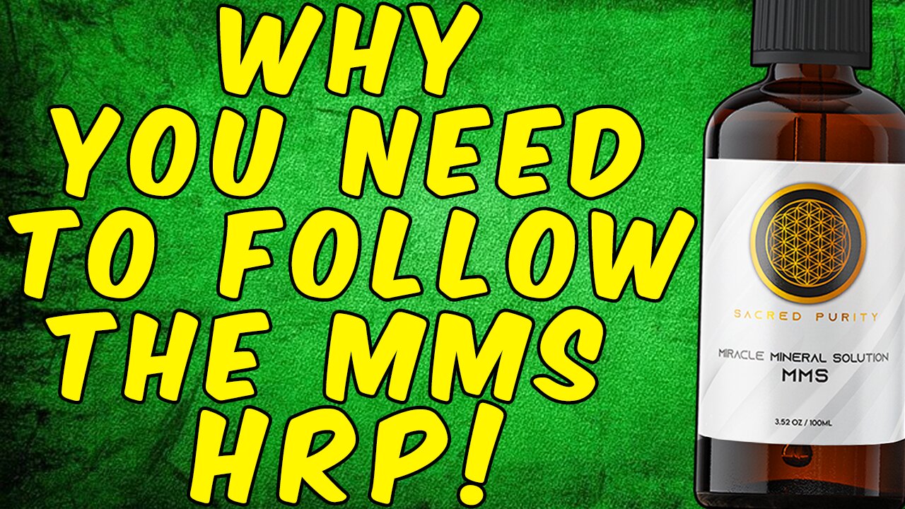 Why You Need to Follow The MMS (Miracle Mineral Solution) Health ...