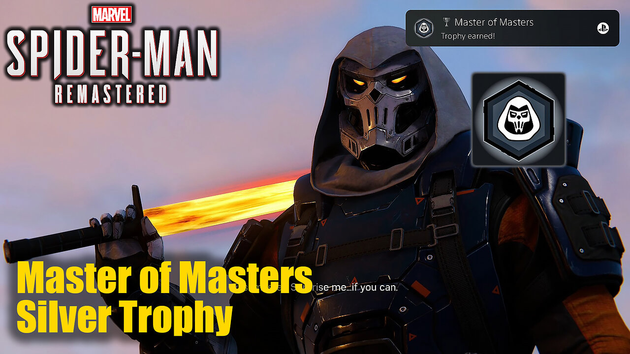 Marvel's Spider-Man Remastered PS5 - Master of Masters Trophy Guide ...