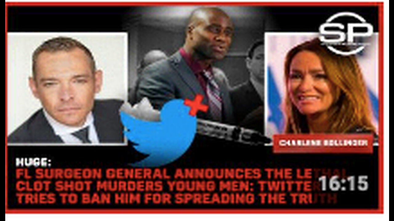 HUGE: FL Surgeon General Announces LETHAL Shots MURDERS Young Men ... HUGE: FL Surgeon General Announces LETHAL Shots MURDERS Young Men ...