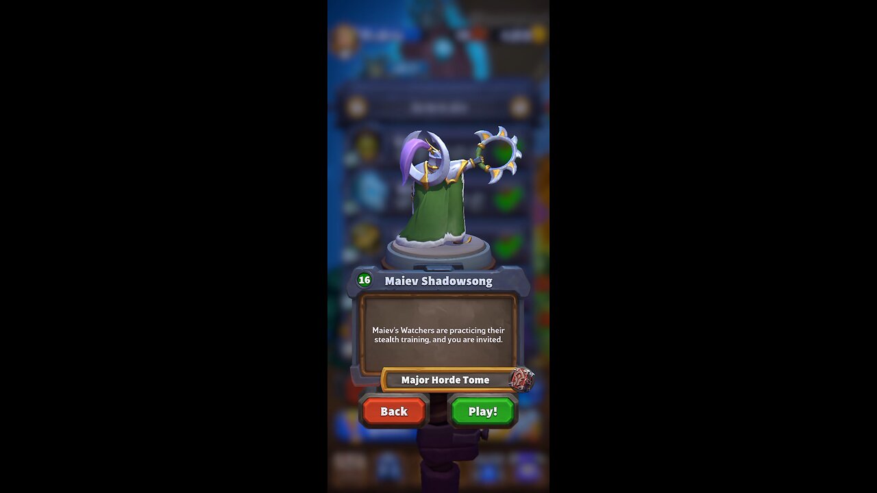 Warcraft Rumble - Heroic Missions - Map 16 Area 4 - Maiev Shadowsong ...