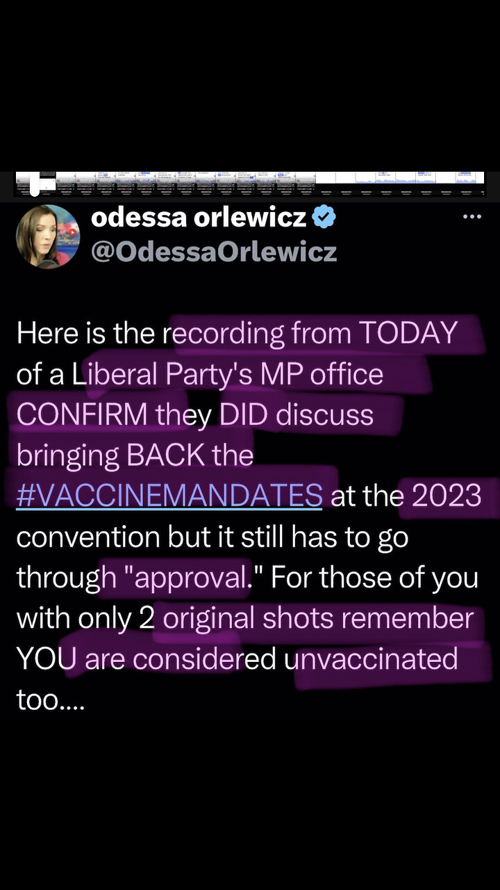 Liberal Party MP, discussing bringing back mandates in 2023?!