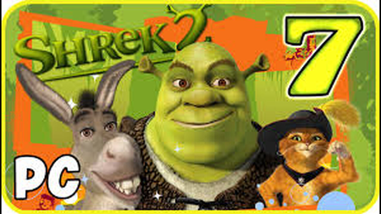 Shrek 2 PC Playthrough Part 7 (Storming the Castle)