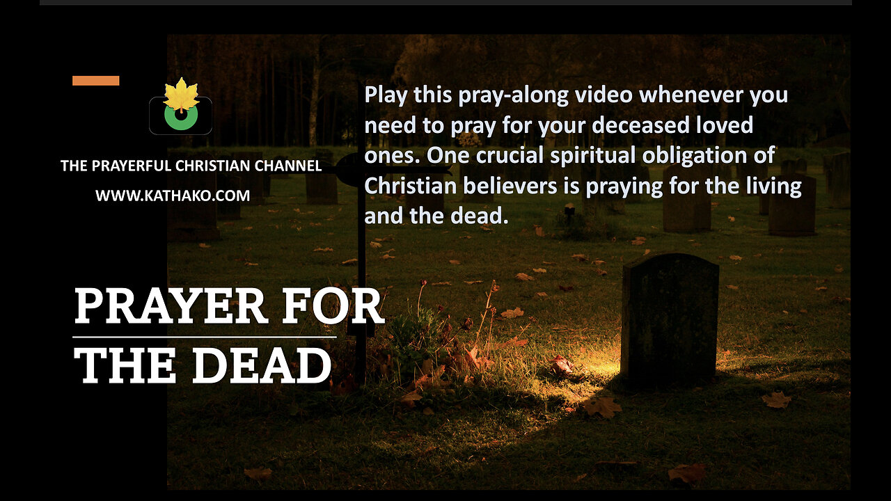 Prayer for the Dead (Deceased Man), a powerful prayer for blessing for ...