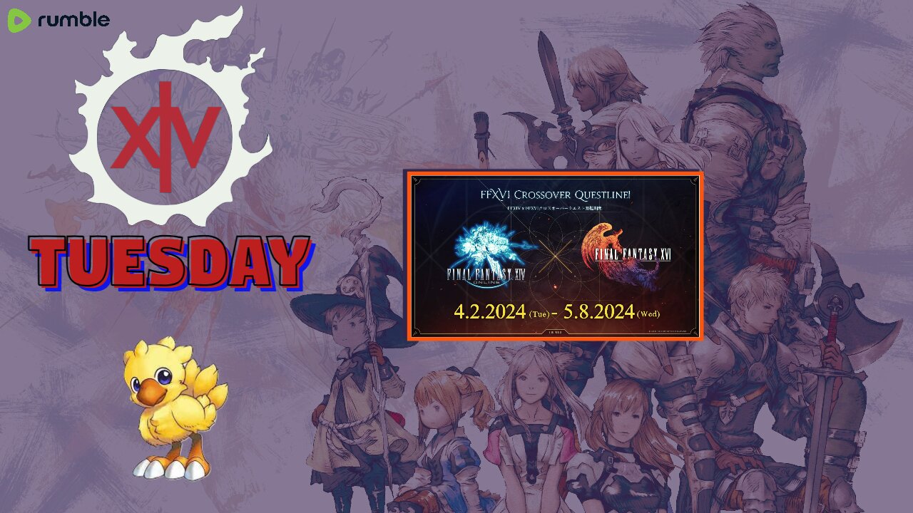 XIV TUESDAYS! I AM THE RUMBLE MASTER OF THE RUMBLE WARRIORS | FFXVI ...