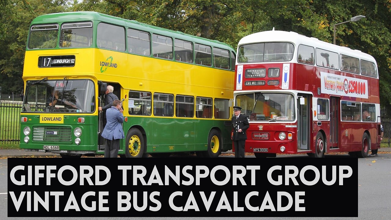 Vintage Bus Running Event (The Gifford Transport Group GTG) [Live Event ...