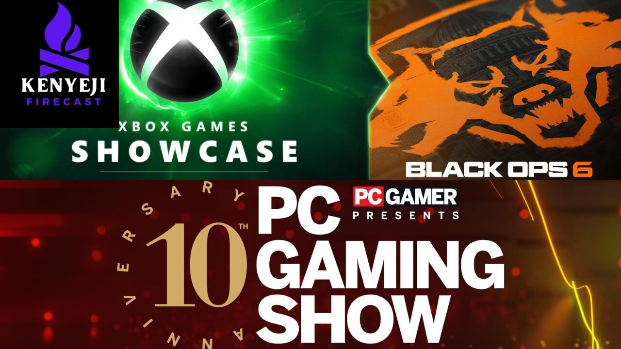 Kenyeji Watch-Along: Xbox Showcase/Black Ops 6 Reveal + PC Game Show ...