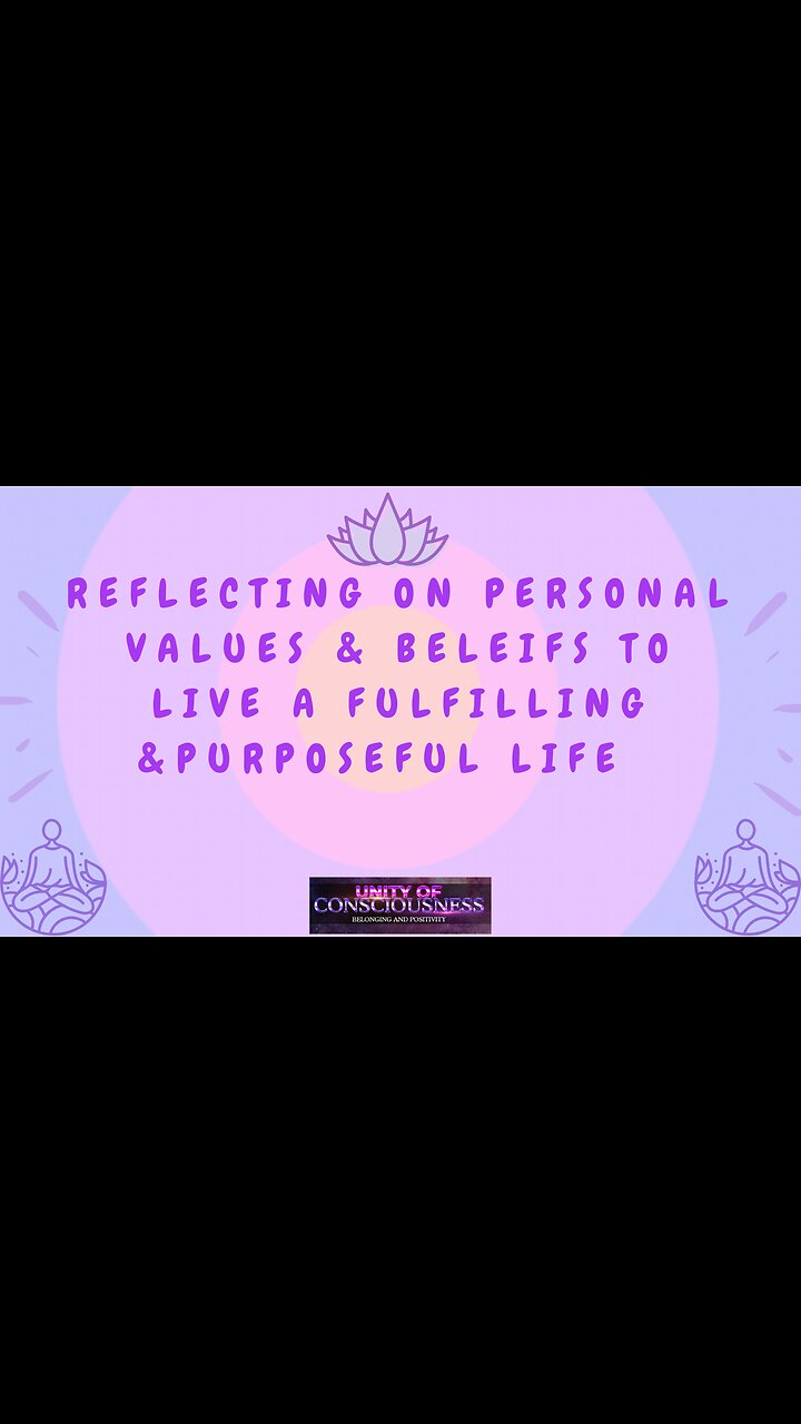 Reflecting on Personal Values and Beliefs: A Path to Authentic Living ...