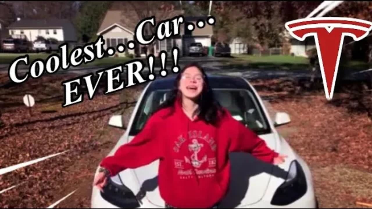 Tesla Smile Can't Stop! - Tesla Barbarian's Niece Takes Her First Tesla ...