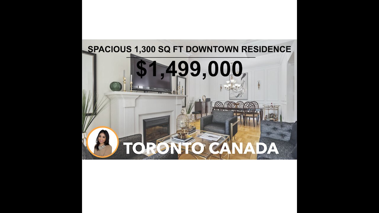 Spacious 1,300 SQ FT Downtown Residence at Qwest Condo, 168 Simcoe ...