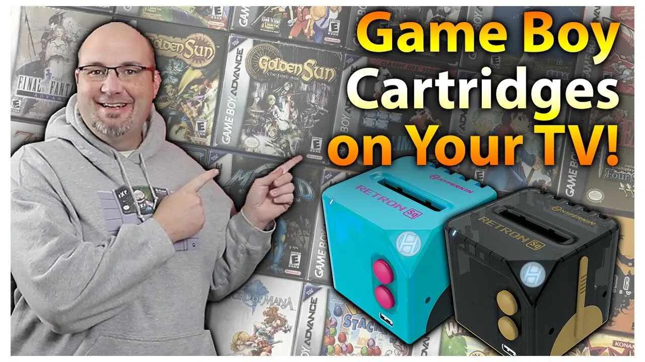 Game Boy, Game Boy Color & Game Boy Advance On Your TV!! Hyperkin ...