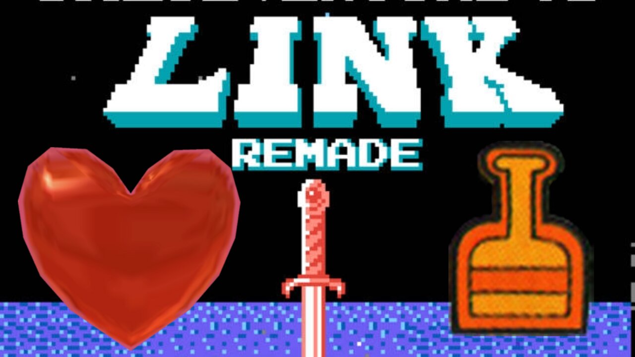 Zelda II The Adventure Of Link Remastered Hearts And Magic Containers ...