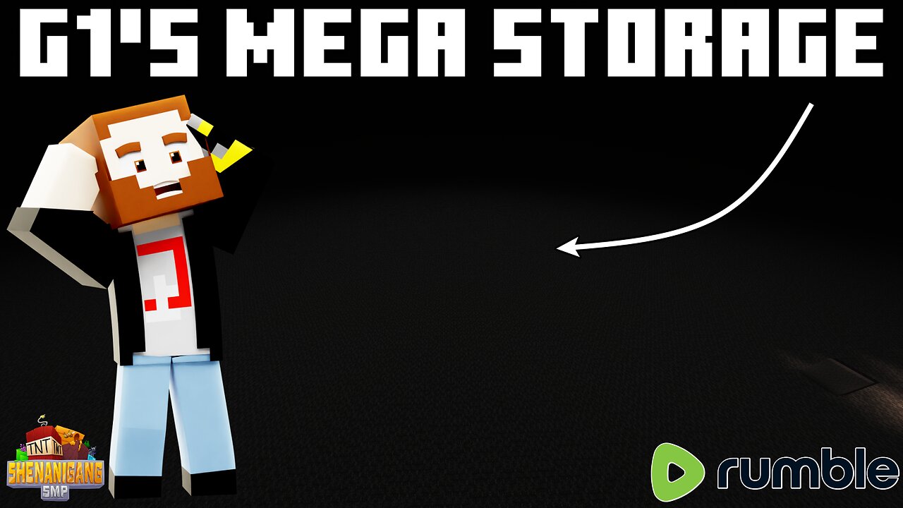 MY MEGA STORAGE ROOM BASE IN THE NETHER! - Shenanigang SMP - Rumble ...