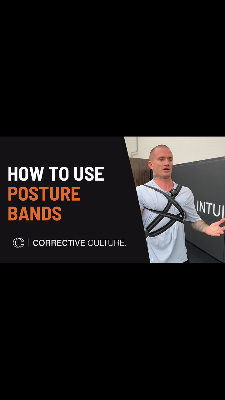 How to use our Posture Bands