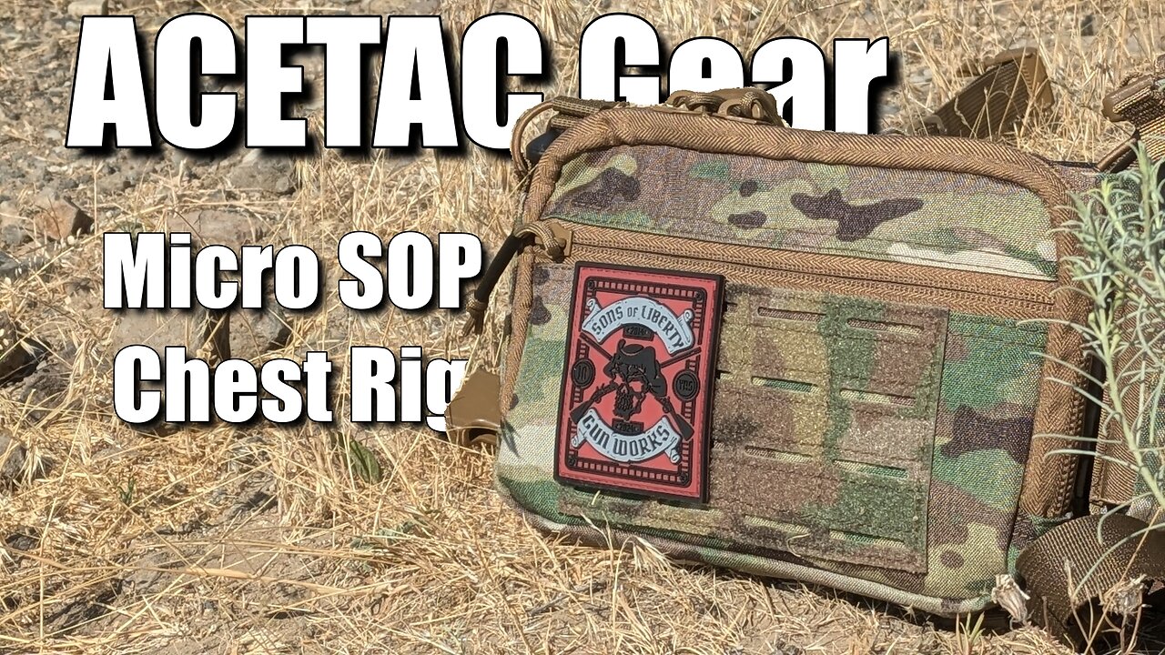 Acetac Gear Micro SOP Chest Rig: Versatile Chest Rig for Hiking and EDC