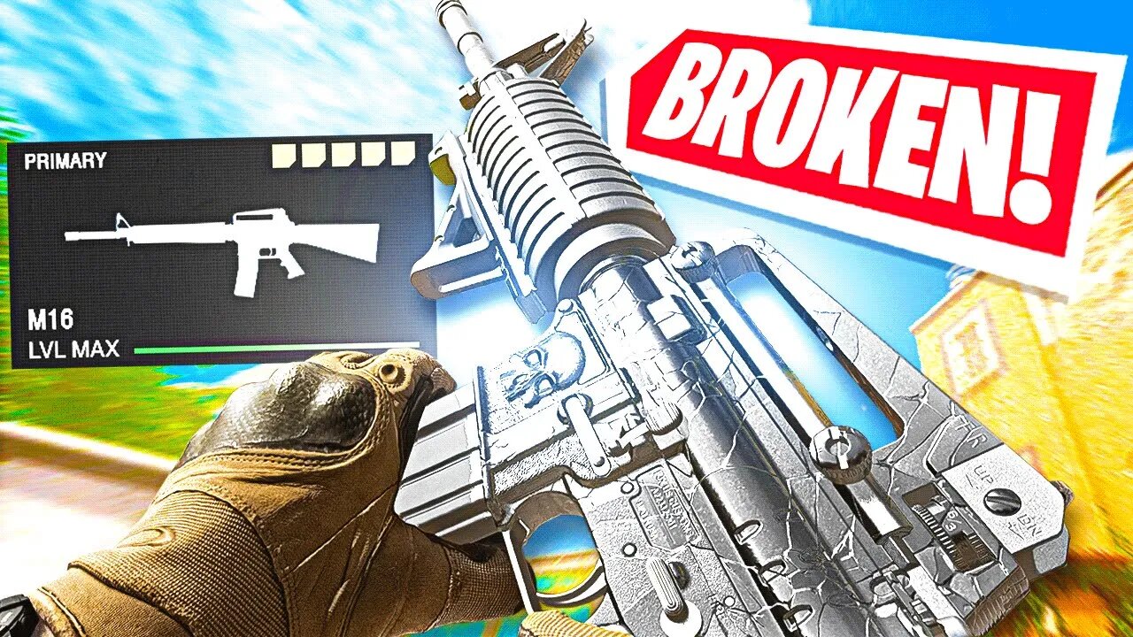 ONE BURST "M16" Class Setup is BROKEN in MW2! (Best M16 Class Setup ...