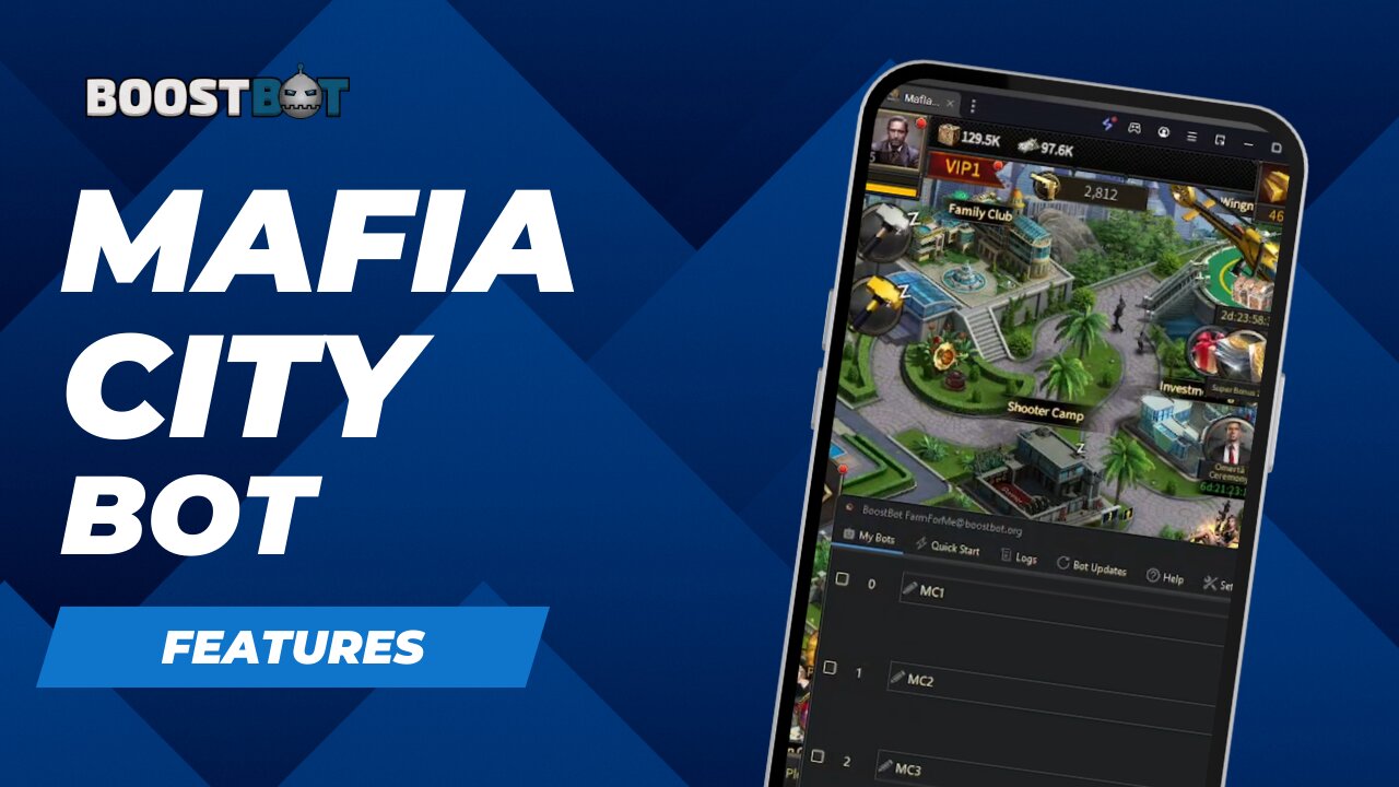 BoostBot Mafia City Bot | Features List + Free Download