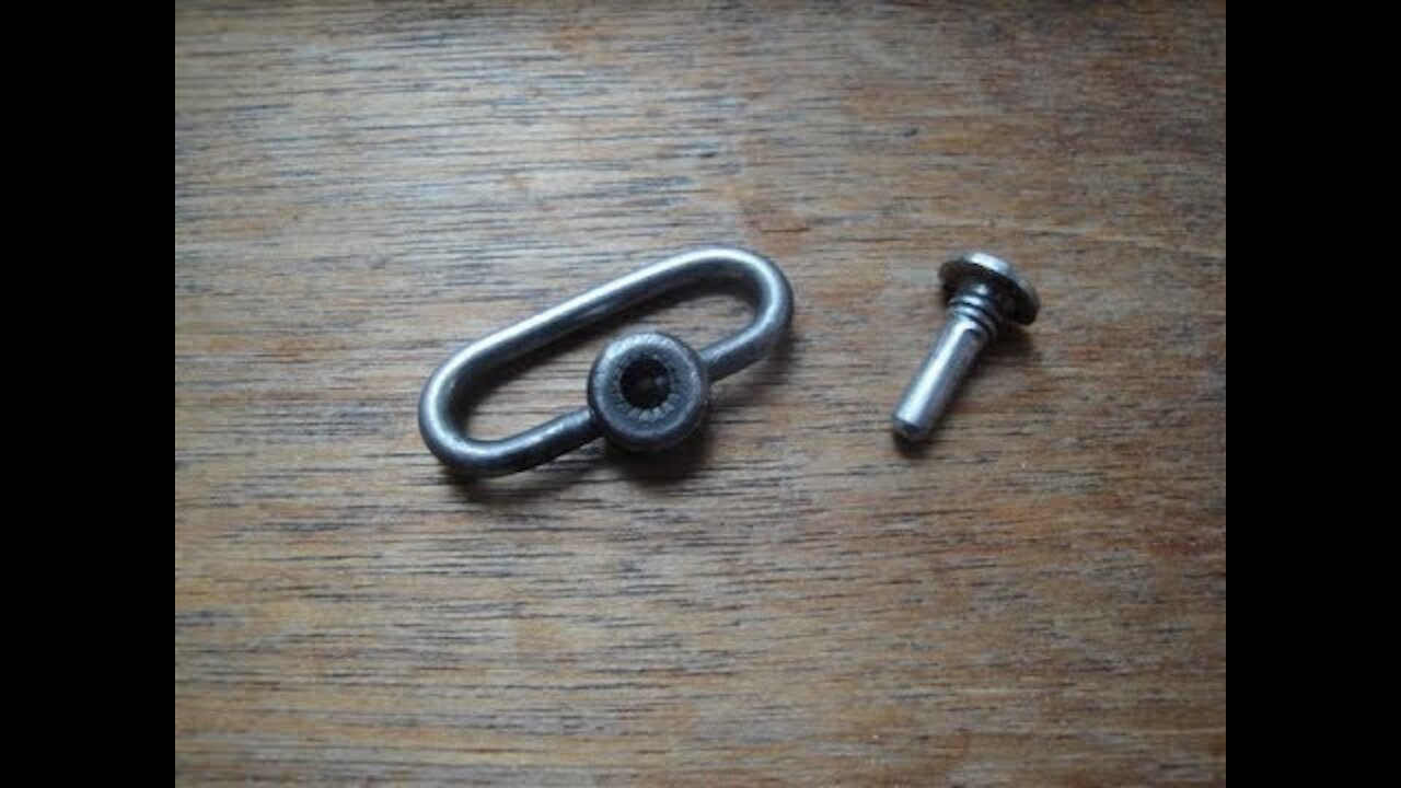 Making a Sling Swivel Rivet for the Uzi