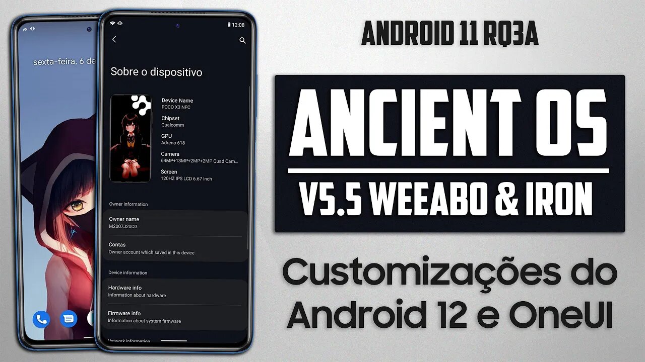AncientOS v5.5 Weeabo & Iron | Android 11 | A ROM DOS ANIMES E ...