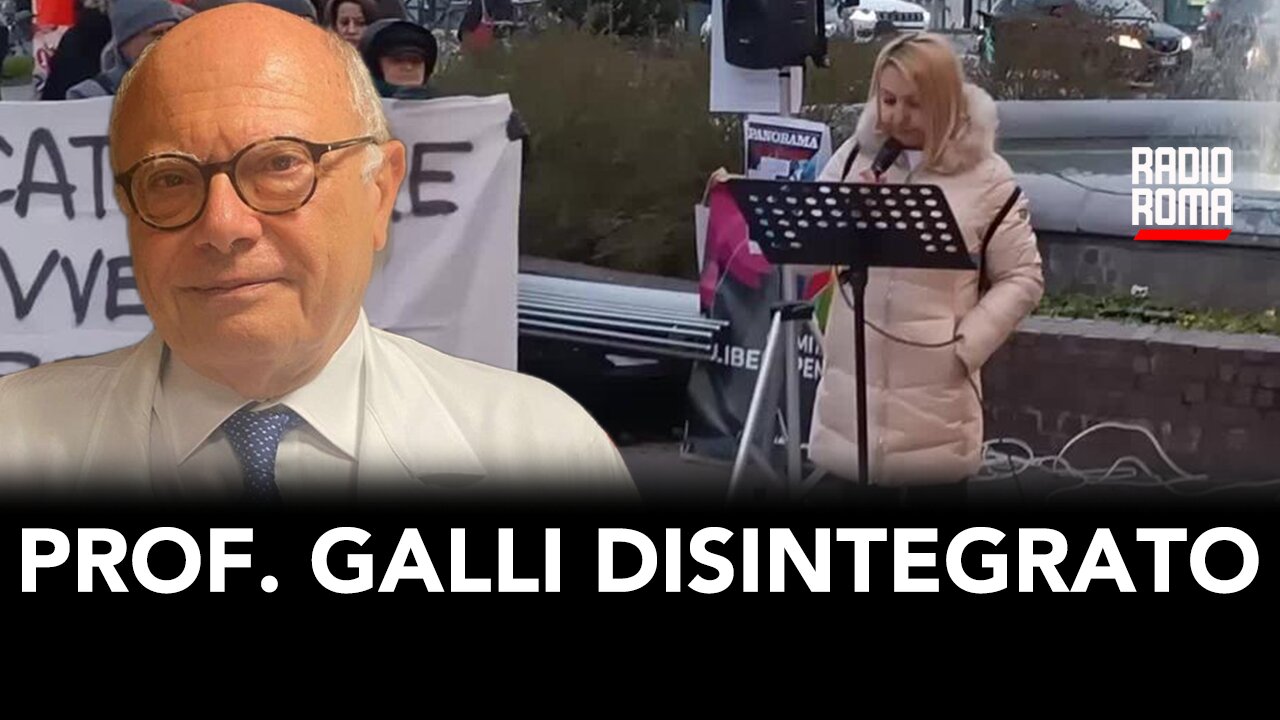 IL PROF. GALLI DISINTEGRATO CON SEMPLICI DOMANDE (con Elisabetta ...