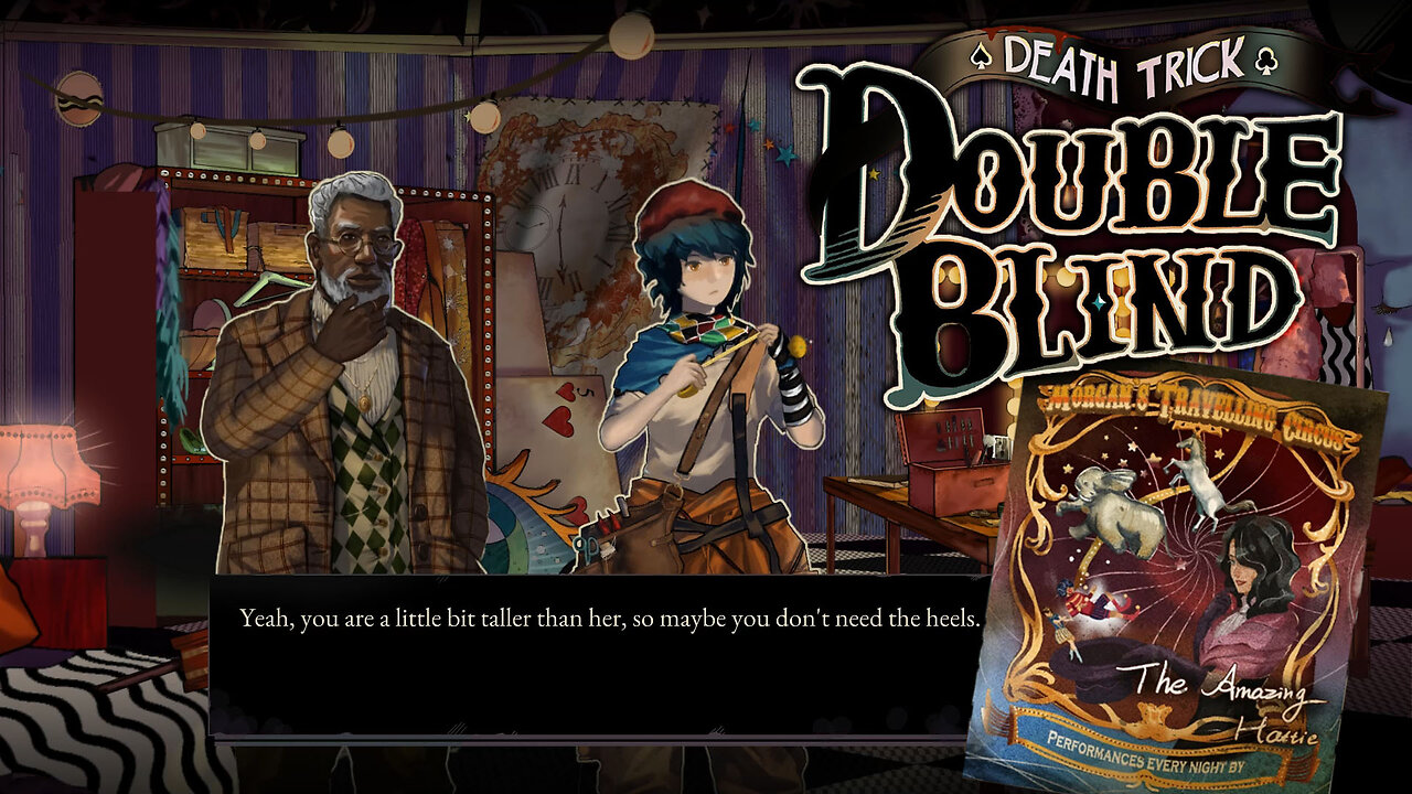 Death Trick: Double Blind - The Missing Magician (Visual Novel ...