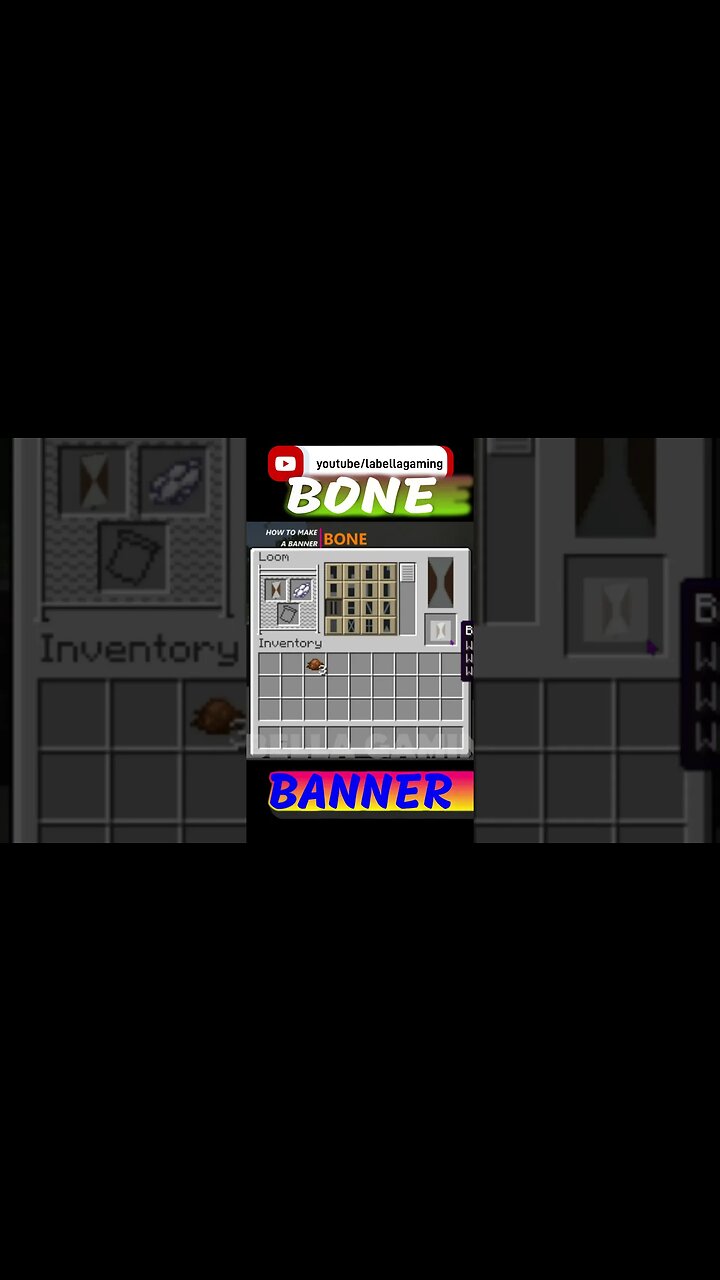 Bone Banner | Minecraft