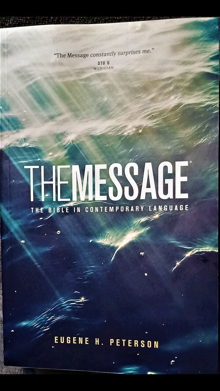 A brief overview of the MSG Bible