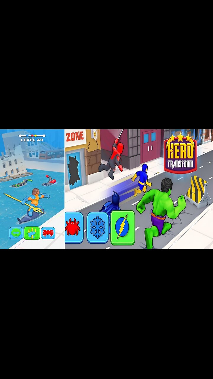 Hero Transform: Superhero Game (Android)