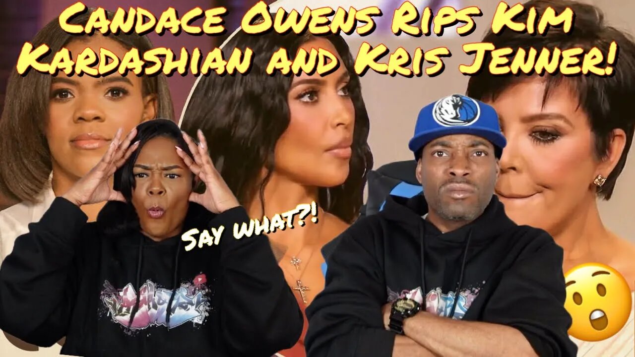 Candace Owens Call Kim Kardashian A Prostitute and Kris Jenner a Pimp ...