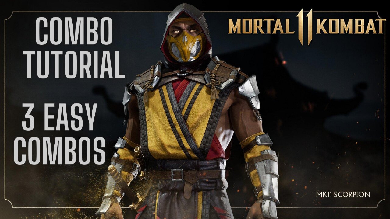 Mortal Kombat Small Combo Tutorial: Scorpion! He's That Dude!