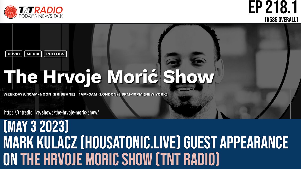 Ep 218.1:(May 3 2023) Mark Kulacz (housatonic.Live) guest appearance ...