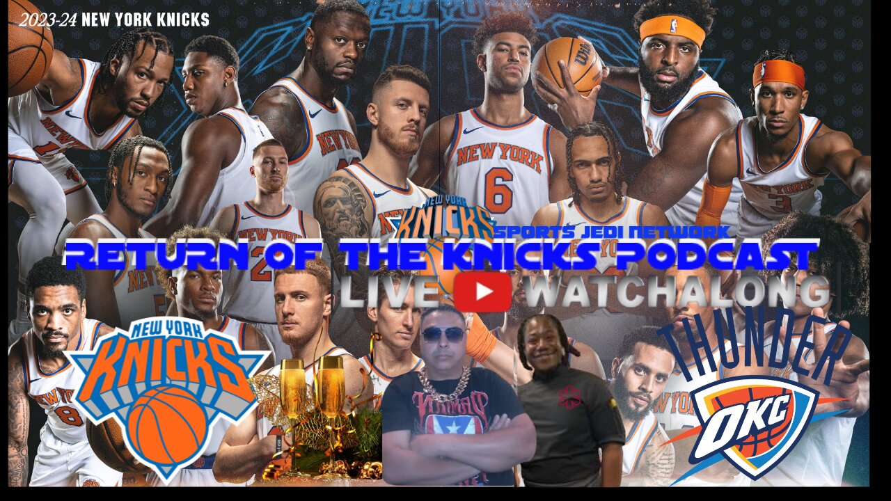 New York Knicks vs OKC THUNDER live Play-By-Play & Watch Along and ...