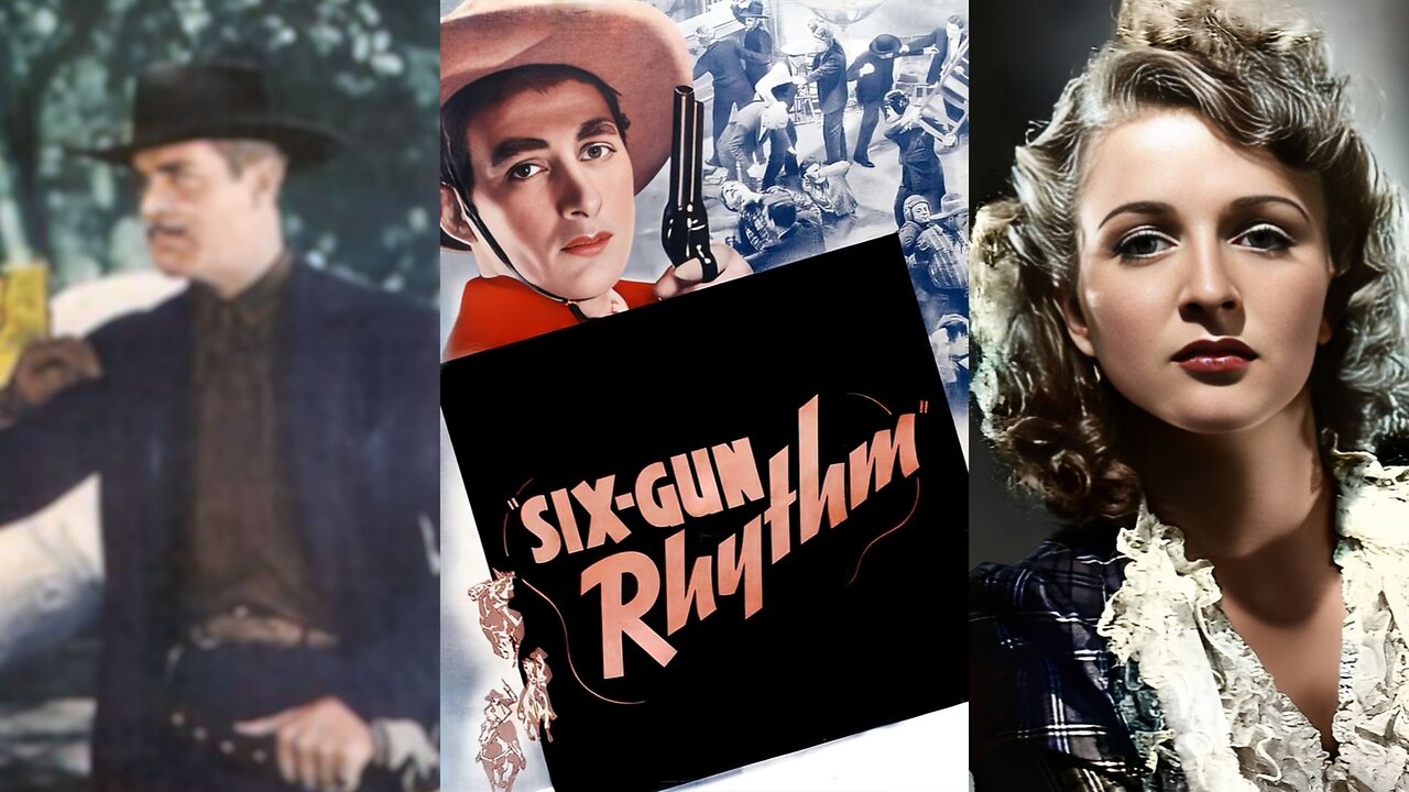 SIX-GUN RHYTHM (1939) Tex Fletcher, Joan Barclay & Ralph Peters | Drama ...