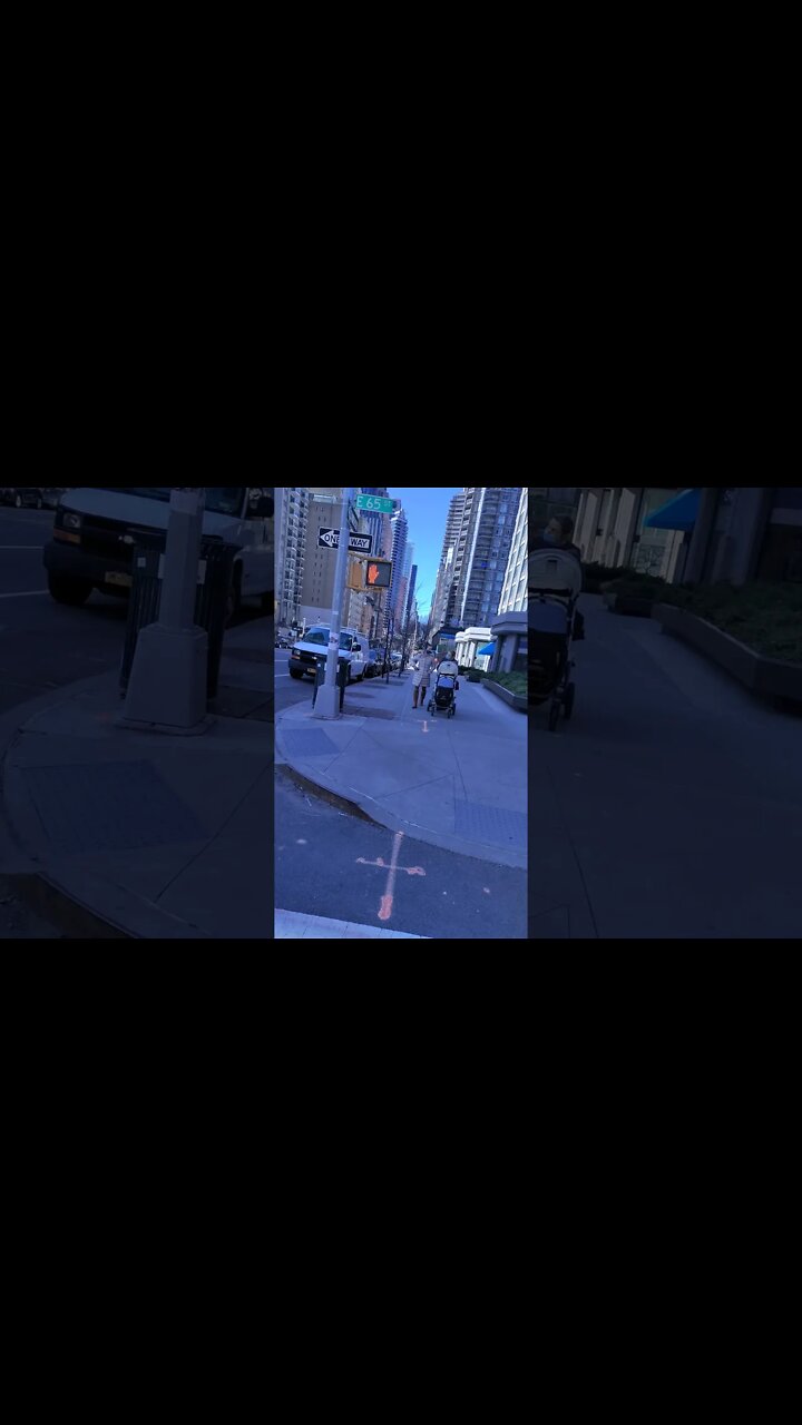 East 63rd Street in New York City 2021.