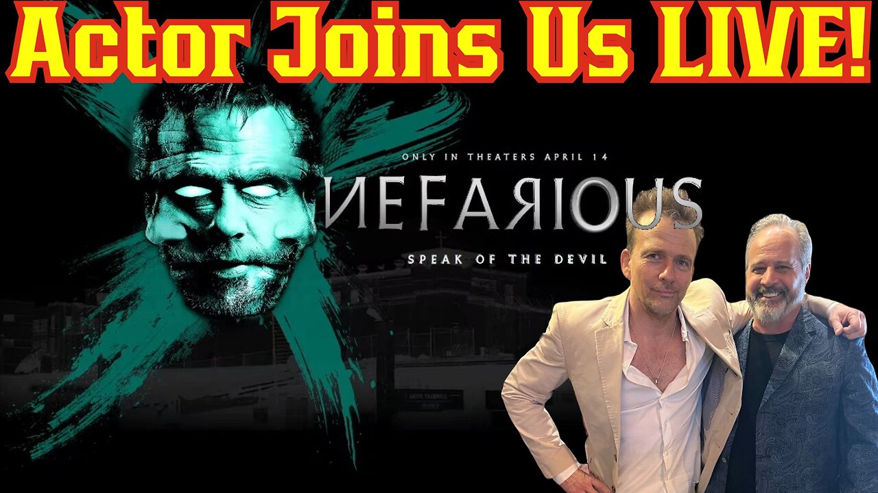 Nefarious Movie Actor Joins Us LIVE! Actor Stuntman John Cann Winding ...