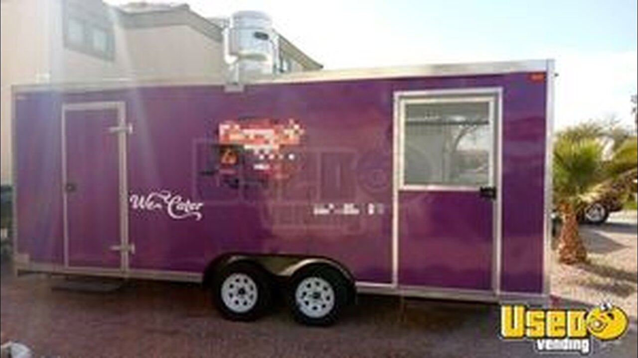 New Fully-Loaded Barbecue and Kitchen Food Concession Trailer with ...