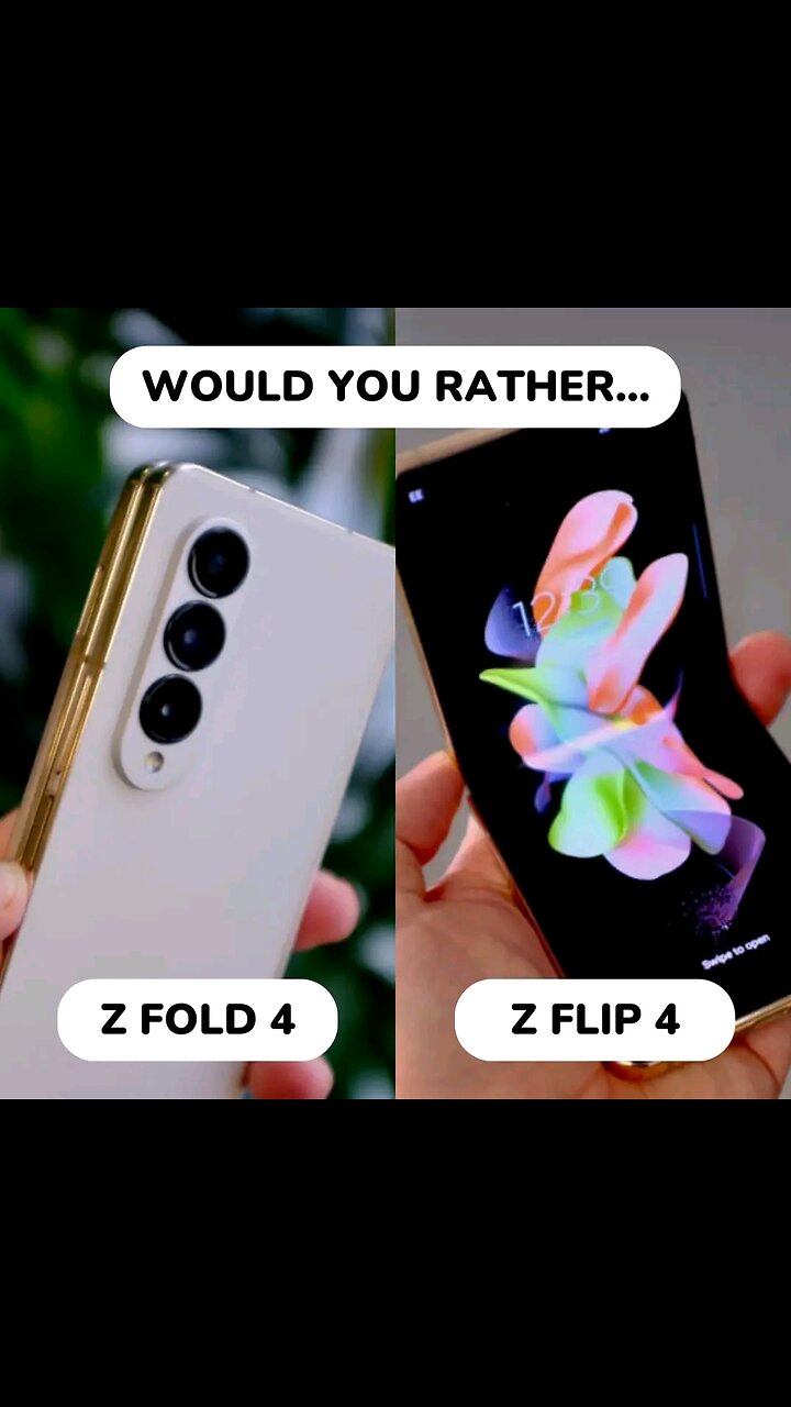 Samsungs New Folding Flip Phone The Galaxy Z Flip 4