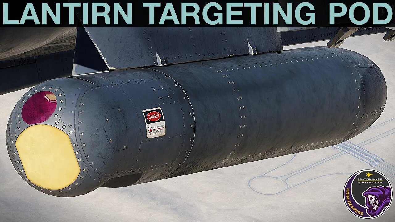 F-15E Strike Eagle: AN/AAQ-14 LANTIRN Targeting Pod (TPOD, TGP ...