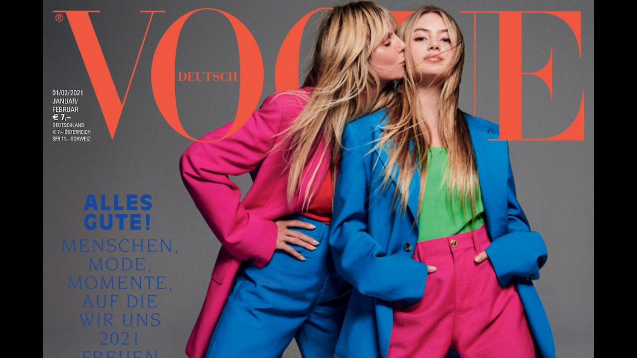 Heidi Klums 16 Year Old Daughter Leni Makes Model Debut In Vogue Germany 3543