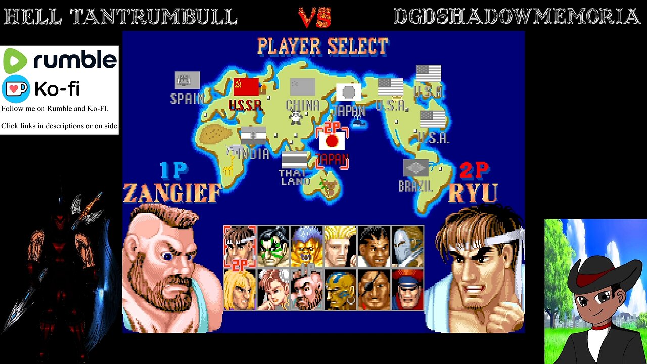 Street Fighter 2 Hell Tantrumbull vs DGDShadowMemoria