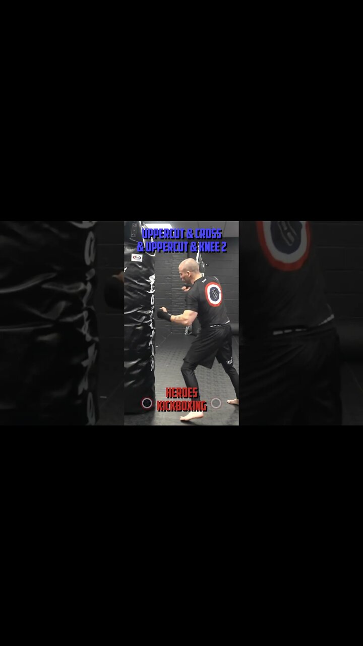 Heroes Training Center | Kickboxing "How To Double Up" Uppercut & Cross ...