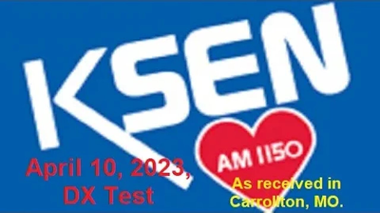 KSEN 1150AM, Shelby, MT, DX Test, received on 4-10-2023 at 2:17AM (0717 ...