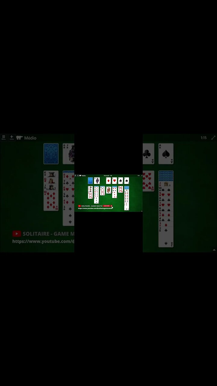 Microsoft Solitaire Collection Klondike INTERMEDIATE Level # 333 #shorts