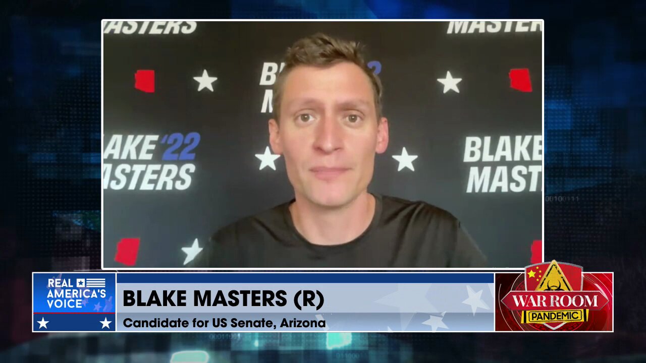AZ Senate Candidate Blake Masters: Mark Kelly is Lying to Voters about ...