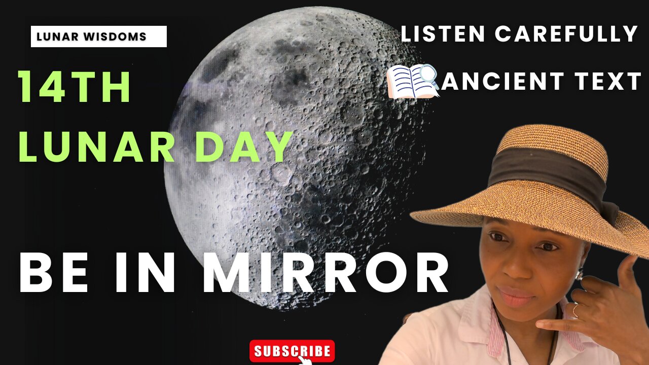 14th Lunar Day -June 19, 2024- Do not give into sad mood instead conqur ...