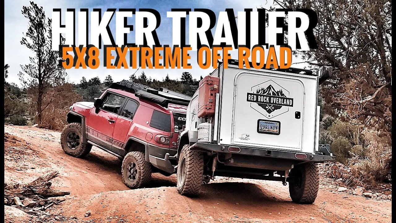Hiker Trailer Extreme Off Road walk around, BEST off road trailer