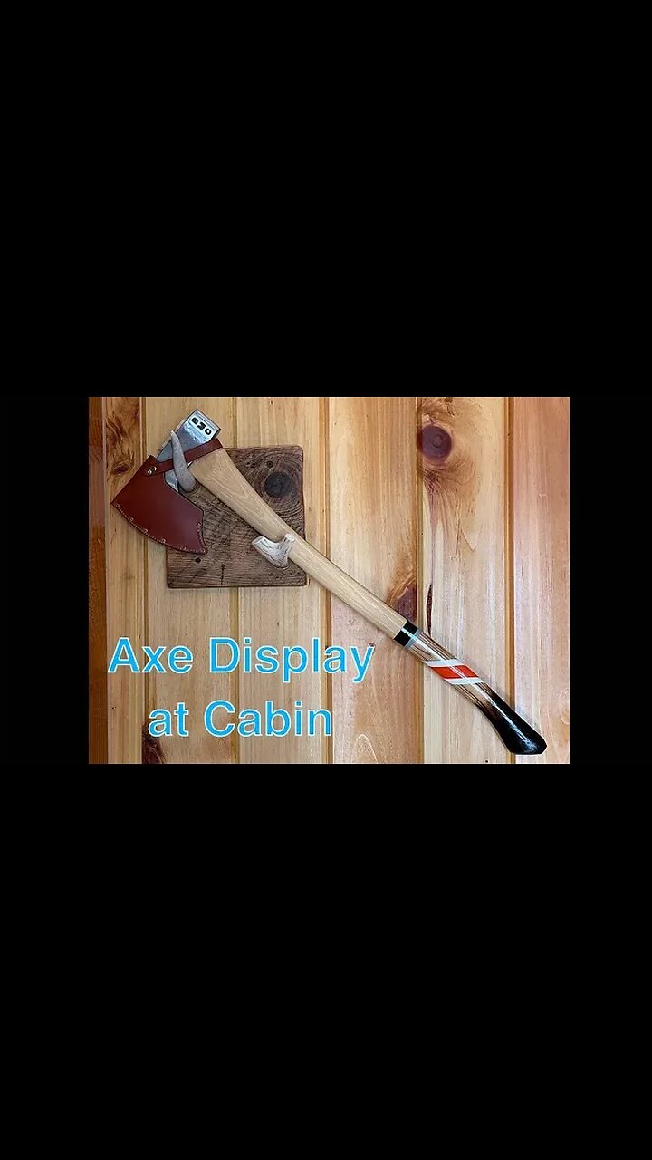 Axe Display at Cabin #Shorts