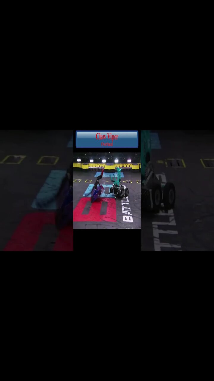 BattleBots Claw Viper vs Battlebot Overhaul how the fight should have ...