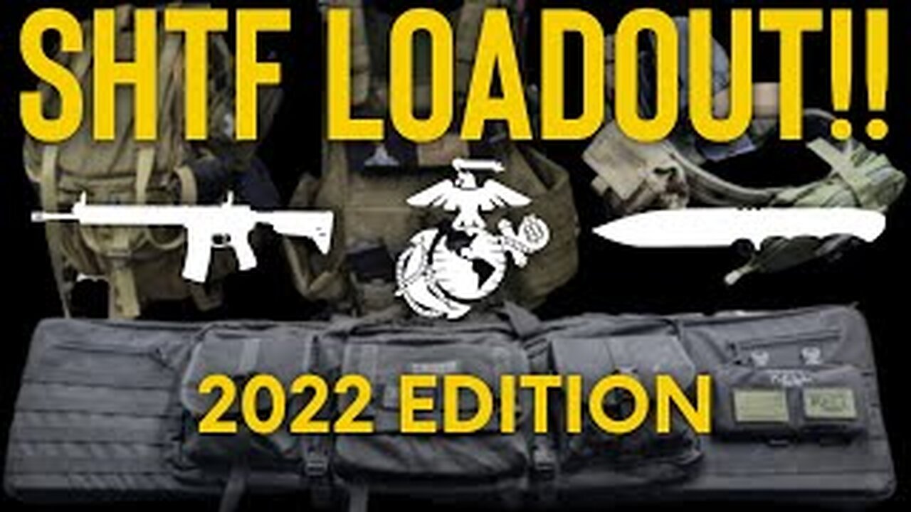 SHTF Tactical Loadout. Be Prepared. Essential Survival Gear for ...