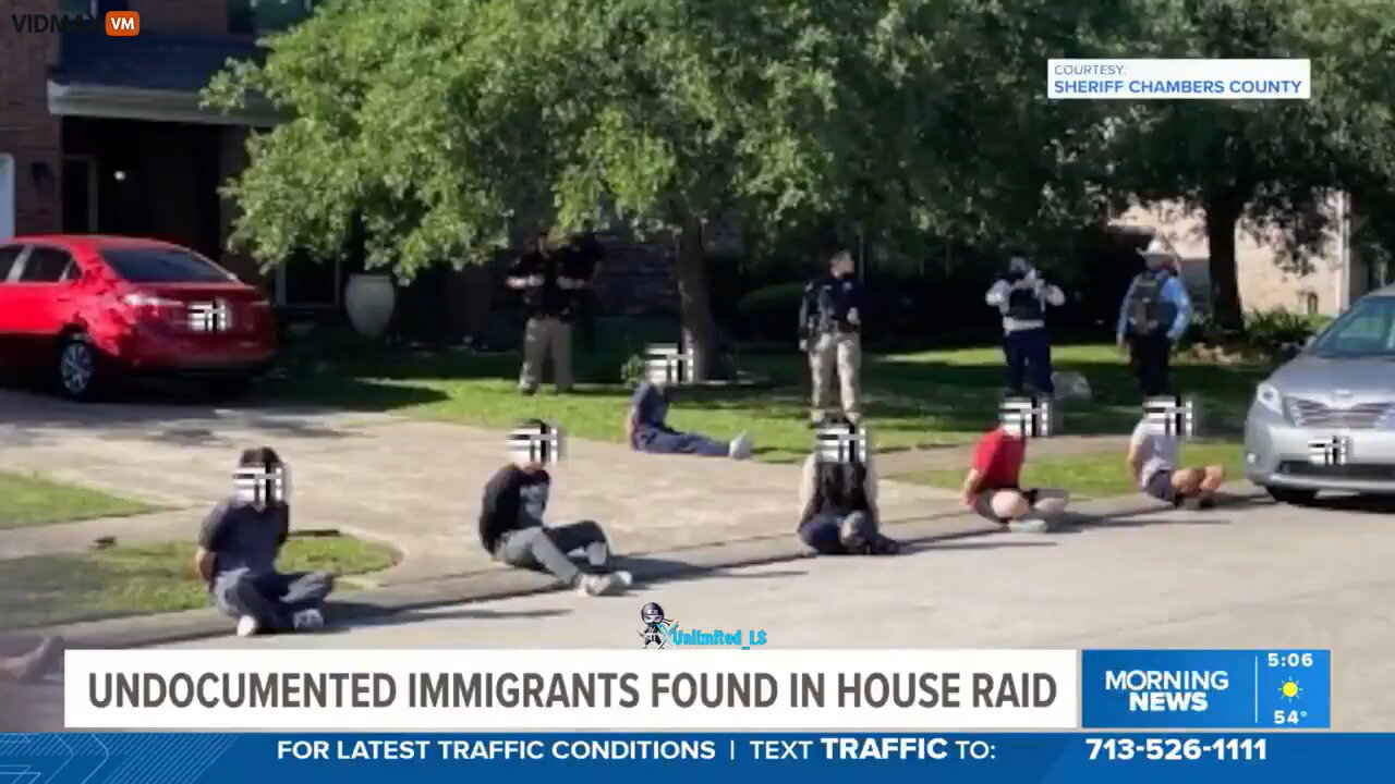 Ten Illegals Busted At Texas House For Human Smuggling And Child ...